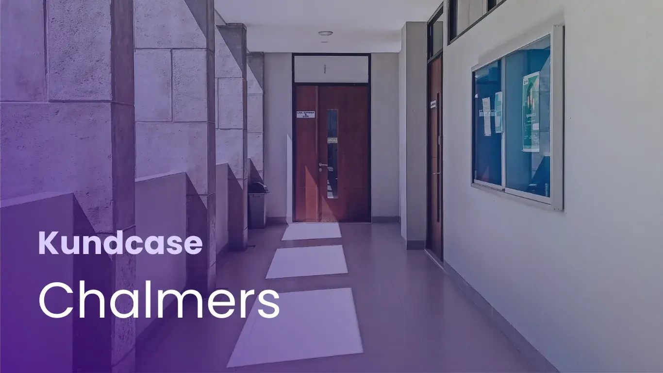 Kundcase Chalmers tekniska högskola | Exsitec